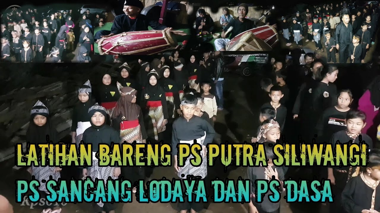 PS PUTRA SILIWANGI LATIHAN BARENG PS SANCANG LODAYA DAN PS DASA ke1 # ...