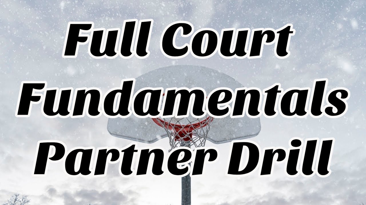 Full Court Spacing & Jump-Stop: Basketball Partner Drill - YouTube