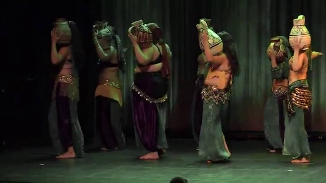 Desert Beats Belly Dance - The Baghdad Groove Pot Dance - YouTube
