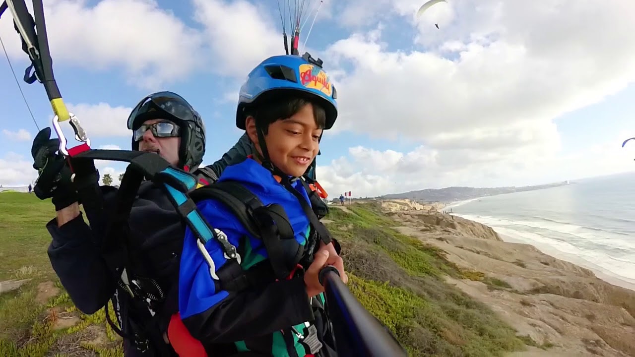 advait deshpande Paragliding at Torrey Pines Gliderport - YouTube