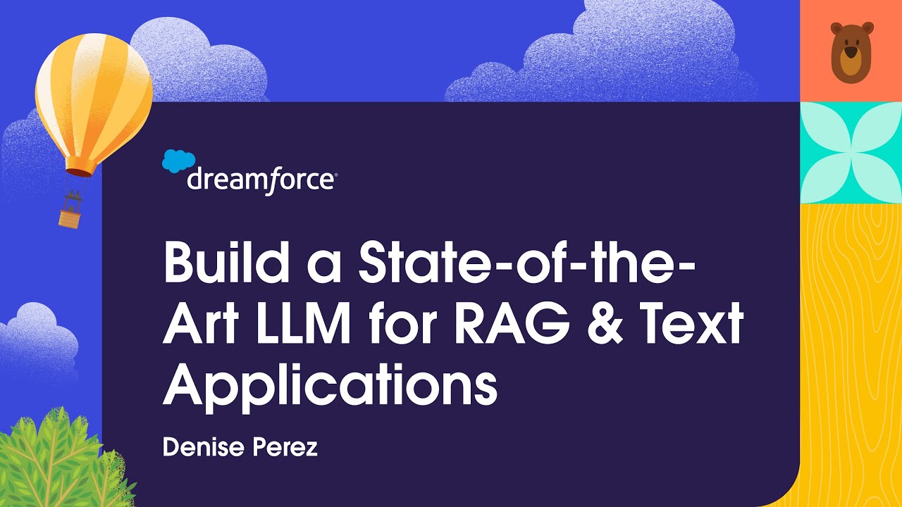 Build a State-of-the-Art LLM for RAG & Text Applications - YouTube