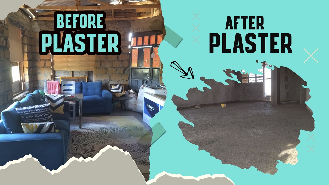 How We Plastered Our House | Interior Walls | Simple Steps - YouTube