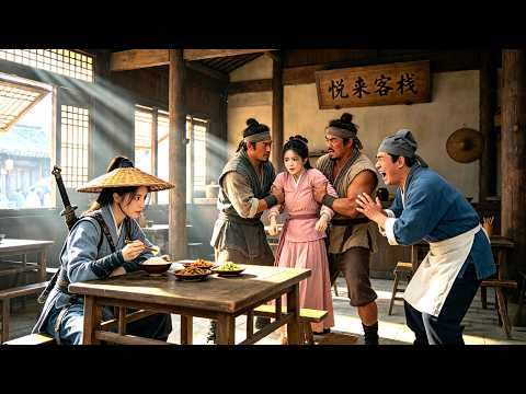 惡霸街頭強搶民女，誰知吃飯少女是絕世高手，一人橫掃十大惡霸！💥 中國電視劇 | KungFu