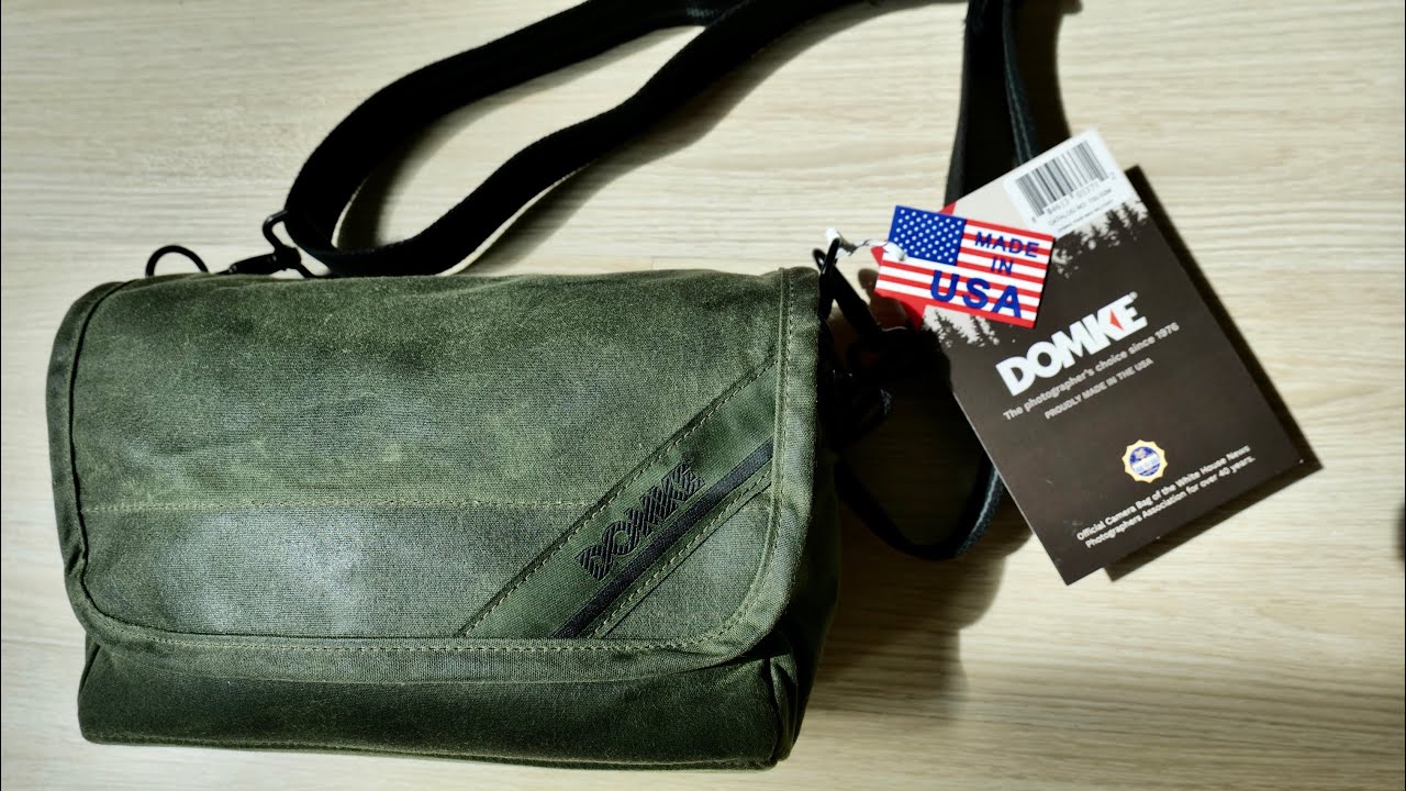 Unbox กระเป๋าสำหรับใส่กล้องถ่ายรูป DOMKE F-5 XB กระเป๋าที่อยากได้มานาน ...