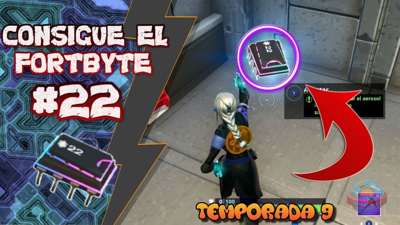 ¿DÓNDE ENCONTRAR EL FORTBYTE NÚMERO 22? - FORTNITE - YouTube
