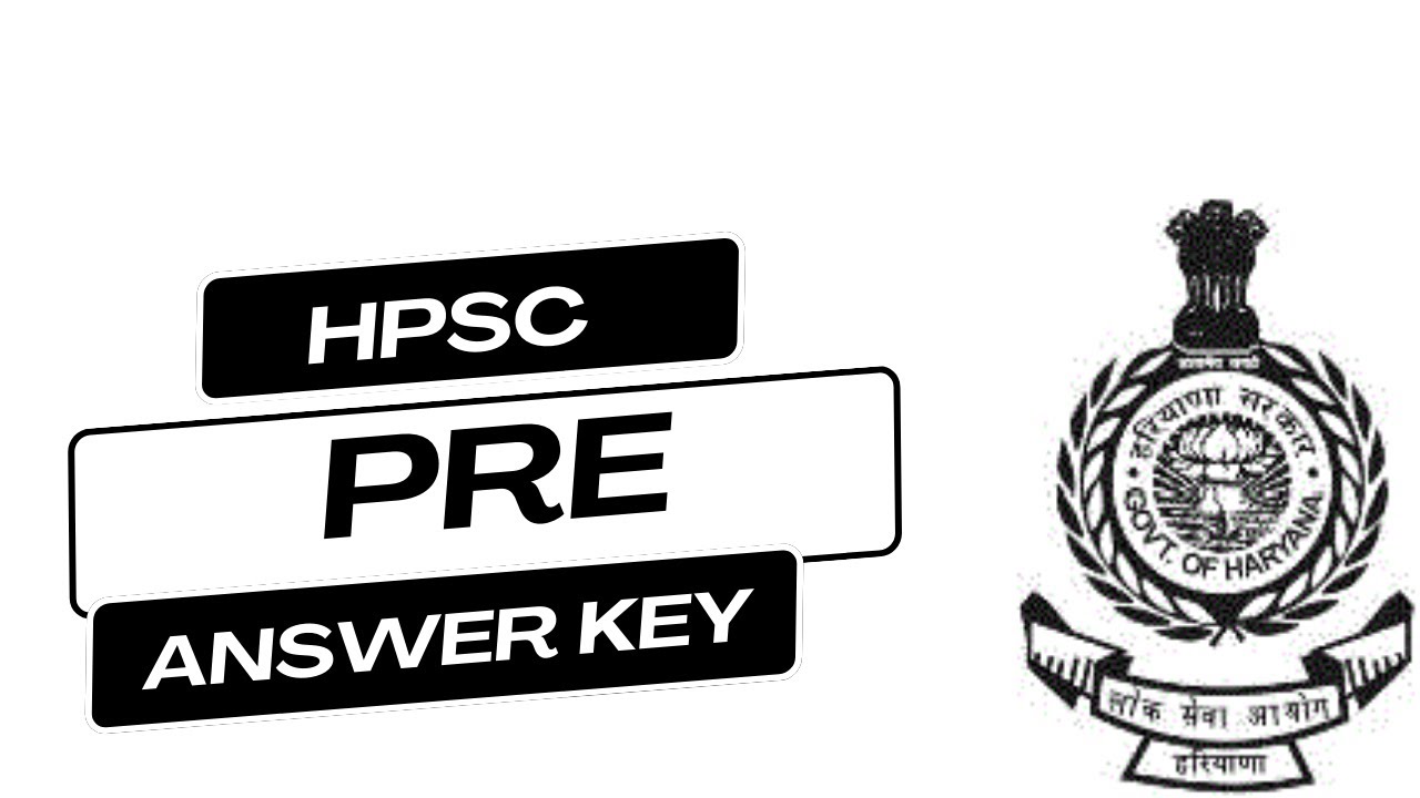 HPSC HCS Pre Answer Key 2024 – Out - YouTube