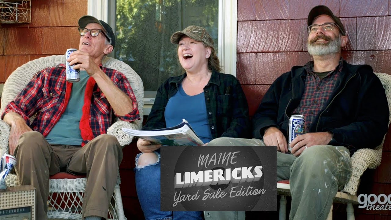 MAINE LIMERICKS: Slow day at the YARD SALE - Comedy Video from Maine's ...
