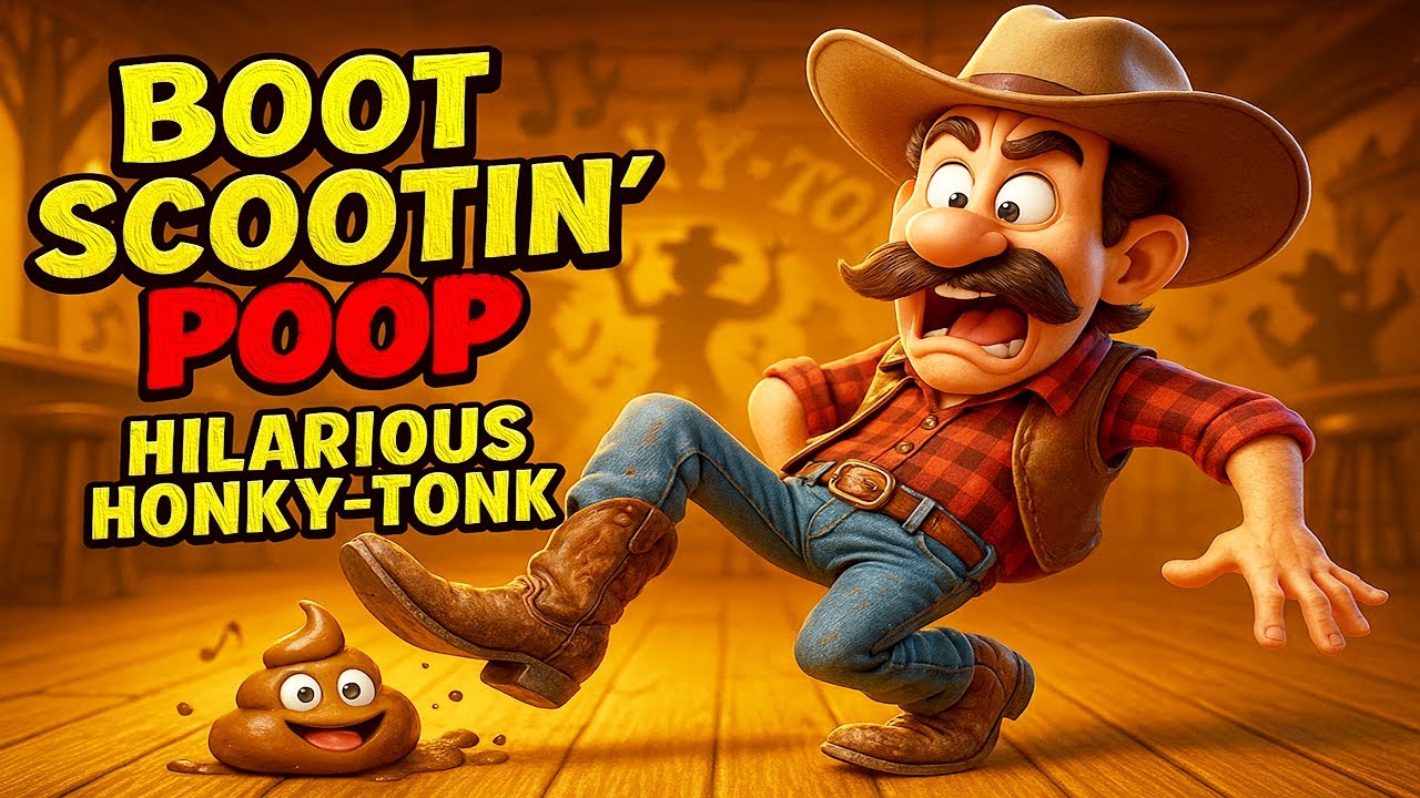 Boot Scootin’ Poop: Hilarious Honky-Tonk Country Comedy Song 💩🤠! - YouTube