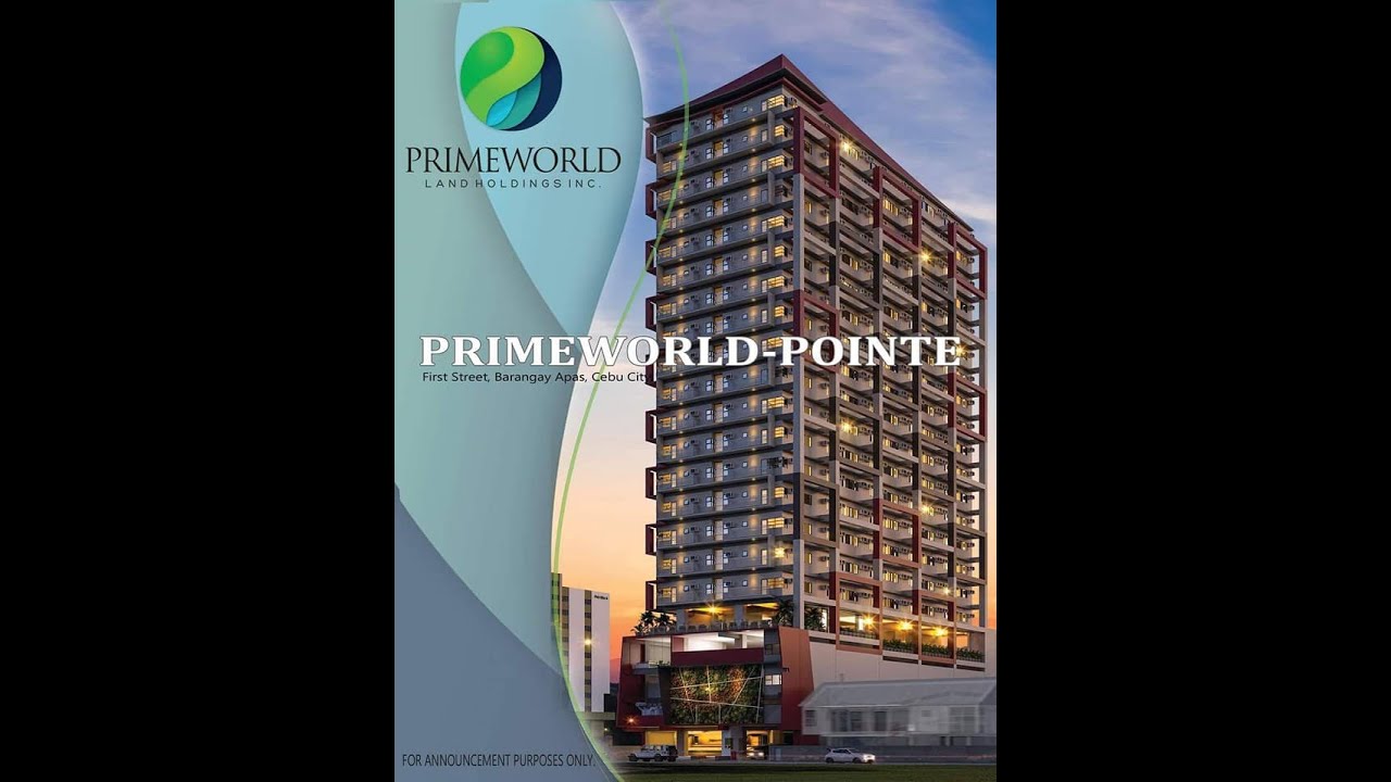 PRIMEWORLD POINTE | First St, Apas, Cebu City | #Condoincebu # ...