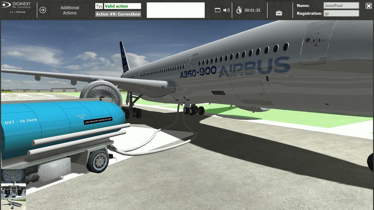 Inscape VTS - Maintenance Training on Airbus A350 - YouTube