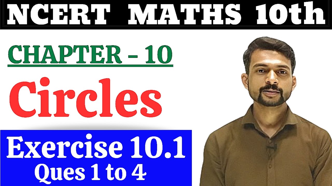 Class 10 Maths Ncert Cbse Chapter 10 Circle Exercise 101 6966