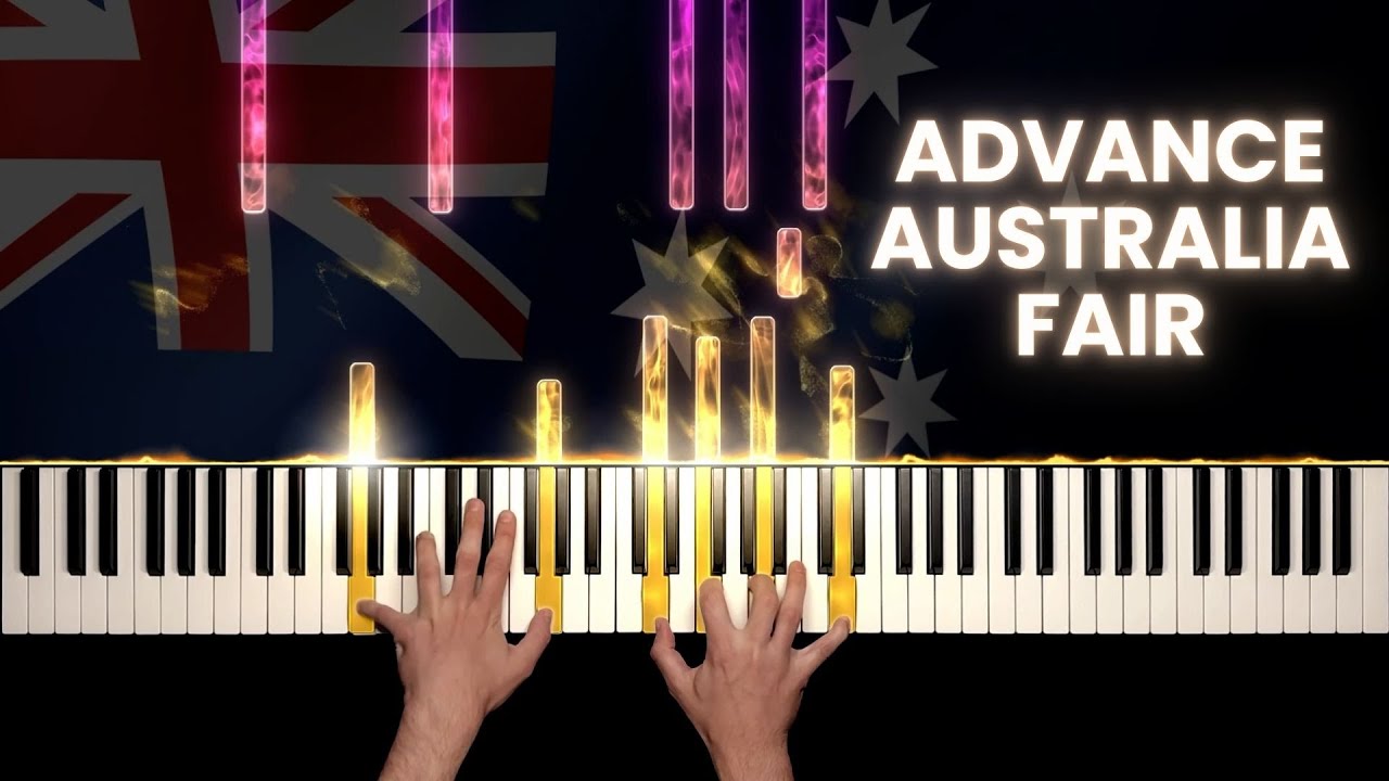 National Anthem of Australia: "Advance Australia Fair" − Piano Version ...