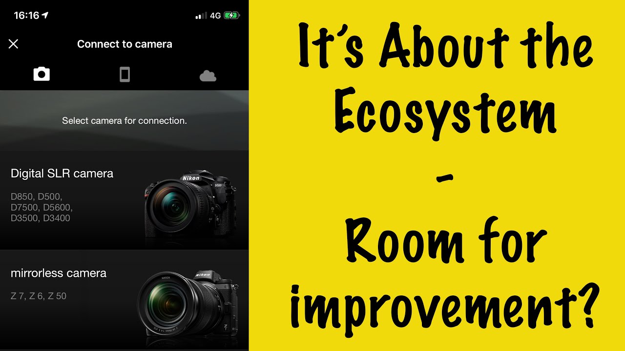 It's about the ecosystem - is there room for improvement with the Nikon ...