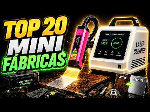 TOP 20 MÁQUINAS RENTABLES para EMPRENDER desde CASA y GANAR DINERO