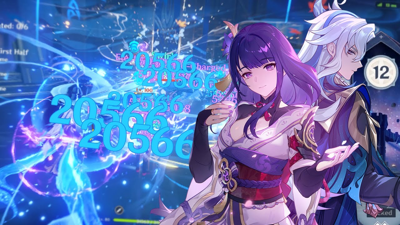 NEW Spiral Abyss 4.2 - Taser Neuvillette & Raiden Hyperbloom Team ...