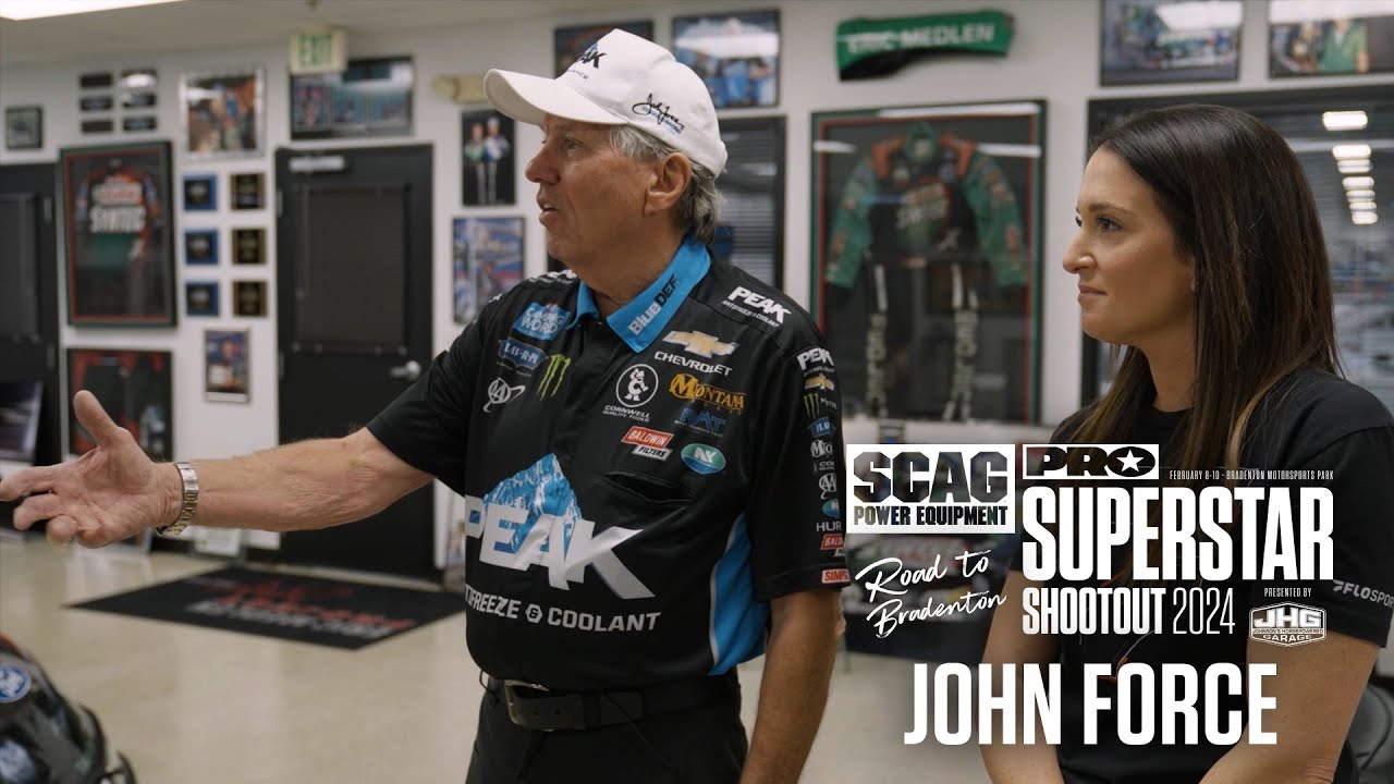 John Force Shop Tour (Pt. 2) | The Road To The PRO Superstar Shootout ...