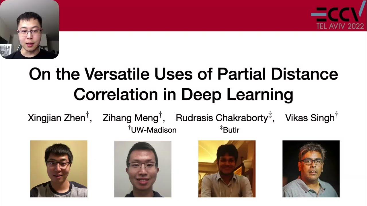 [ECCV 2022][Award Talk] On the Versatile Uses of Partial Distance Correlation in Deep Learning ...