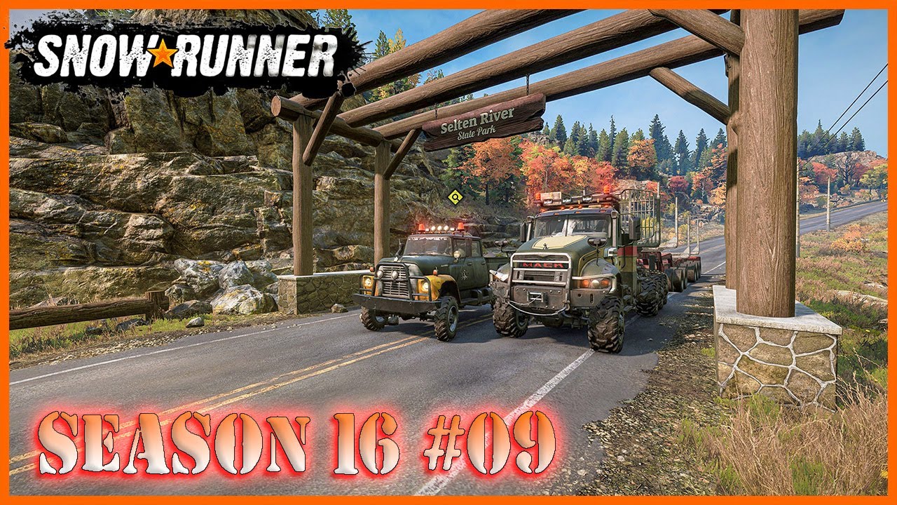 SnowRunner | Season 16 | Torbogen reparieren Teil 02 | #09 | Lets play ...
