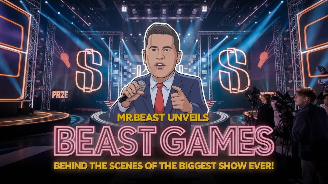 MrBeast Unveils Beast Games Behind the Scenes of the Biggest Show Ever ...