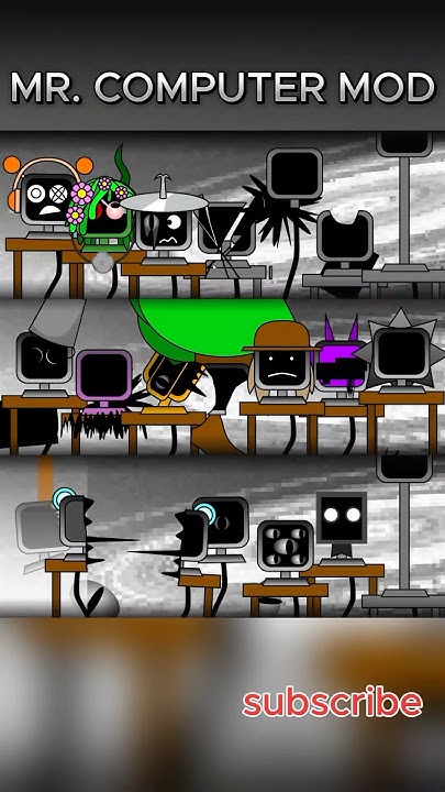 HOW DID SPUNKI BECOME COMPUTERS ??? Sprunki mr. computer mod. #incredibox #sprunki #animation ...