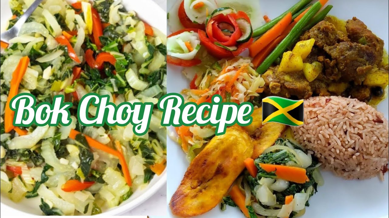 Steam Bok Choy//Ital Pop Chow Recipe//How To Sautee Pak Choi//Side Dish ...