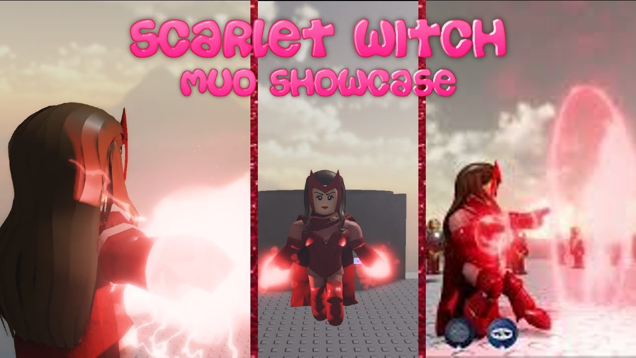Scarlet Witch / Wanda MUO quick showcase | ROBLOX - YouTube