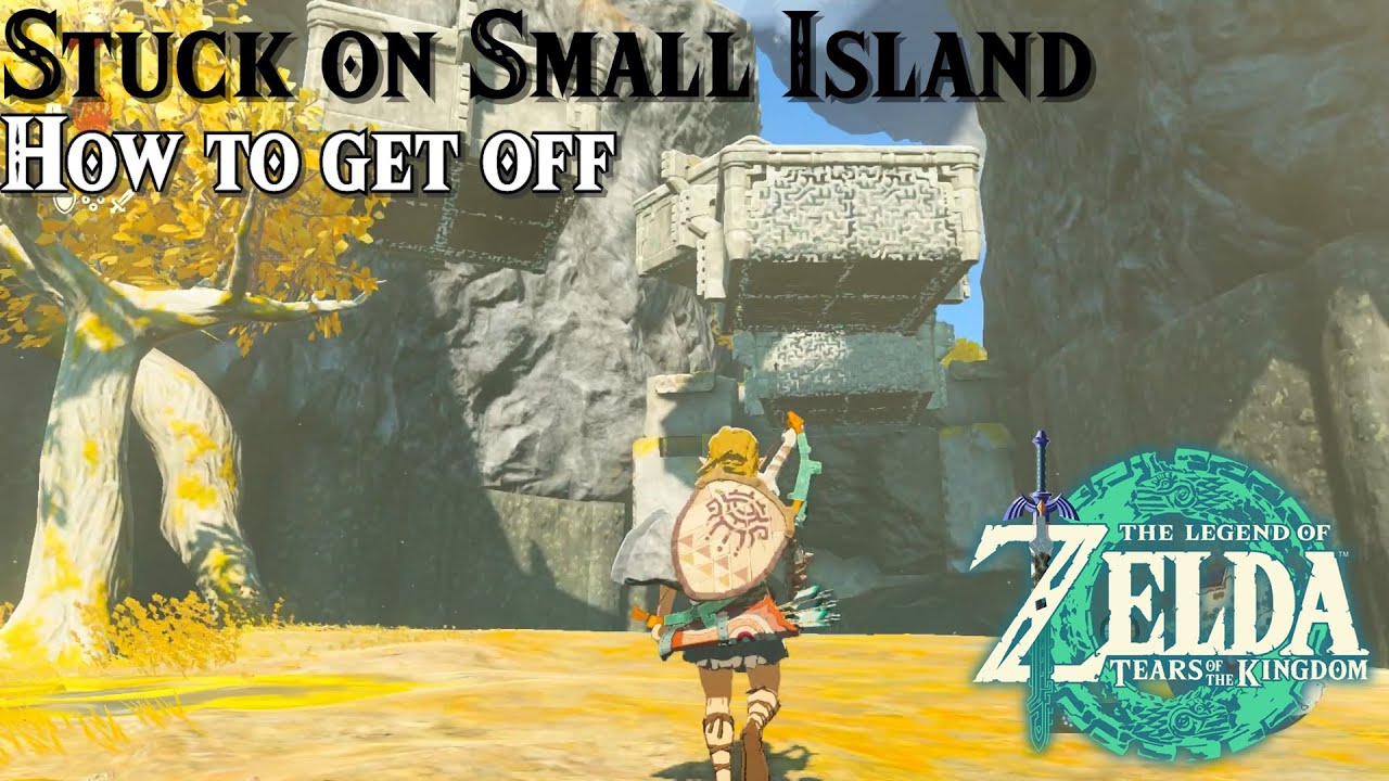 Stuck on small island: How to get off | Legend of Zelda Tears of the ...