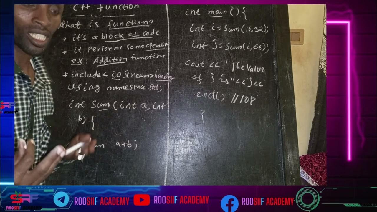 C++ Function Example part-4 - YouTube