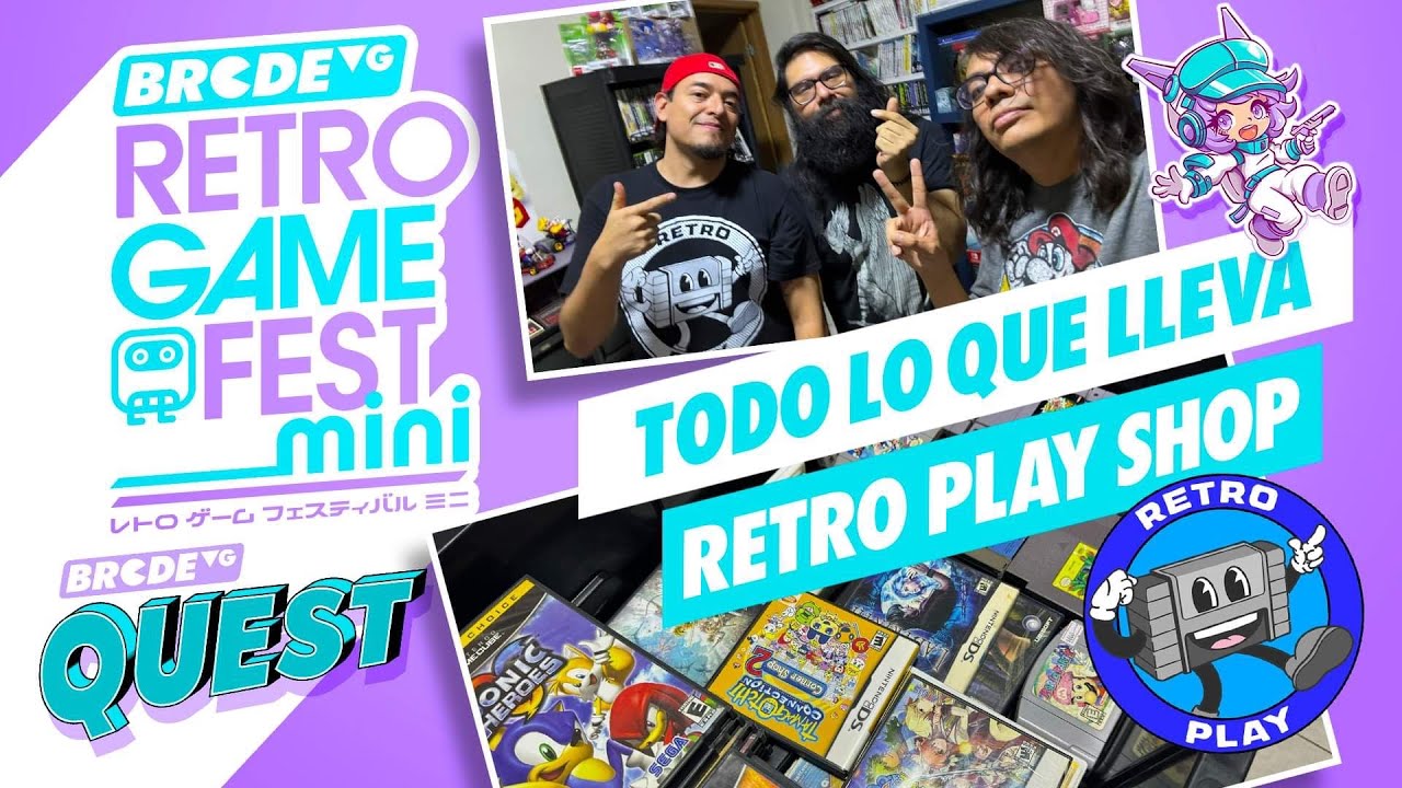 ¿Qué va a llevar Retro Play Shop a RETRO GAME FEST mini? - YouTube