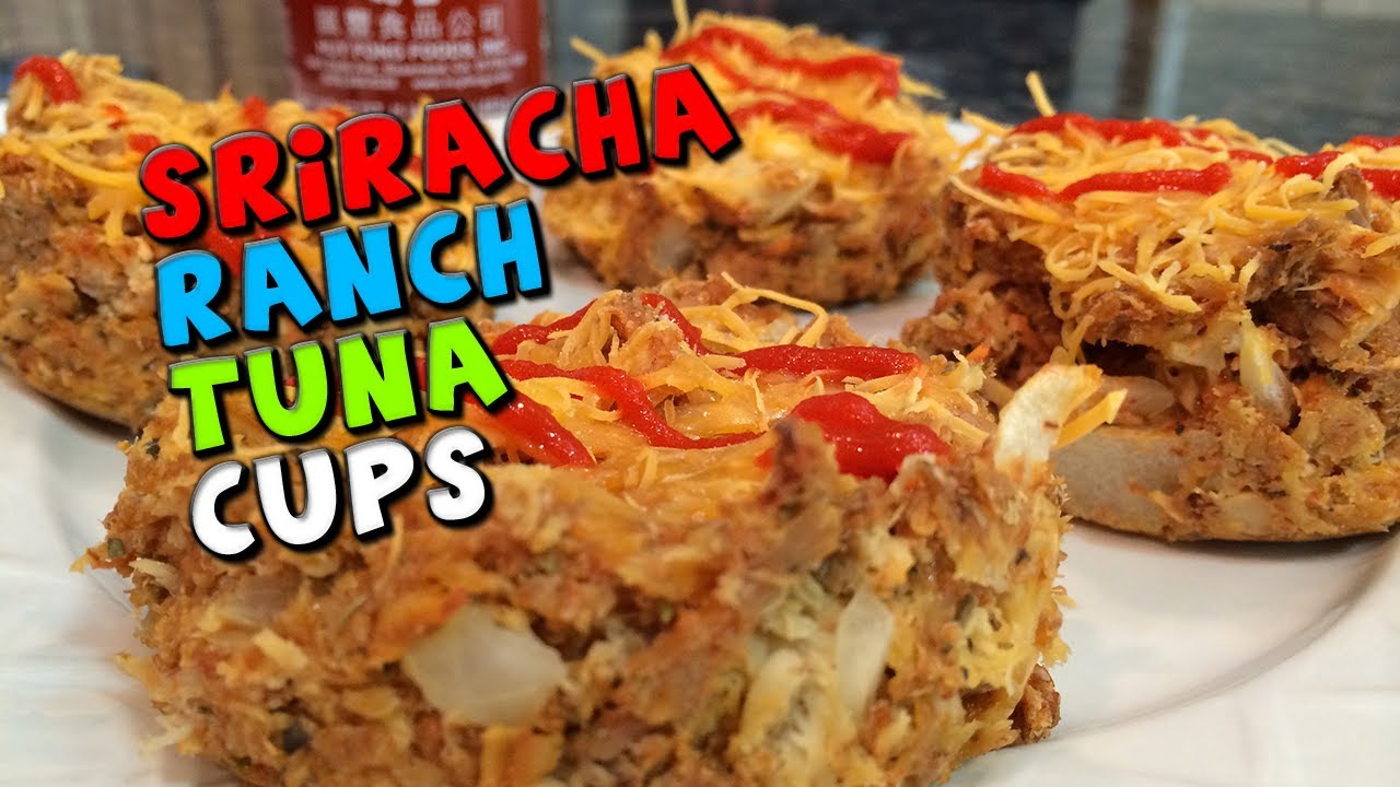 Sriracha Ranch Tuna Cups | Canned Tuna Recipe - YouTube