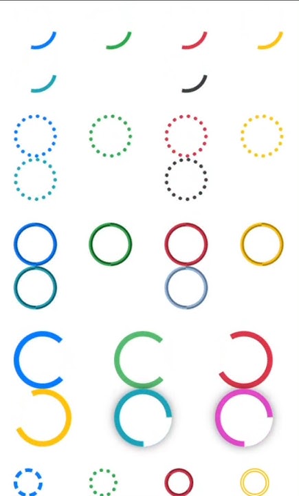 Make different different loading spinner using html css bootstrap - YouTube
