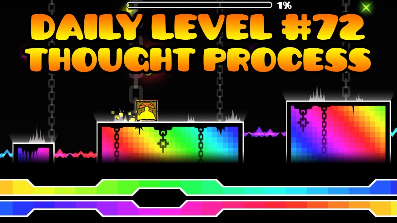 Geometry Dash [2.1] - Daily level #72 - Thought Process by WolfenGD ...