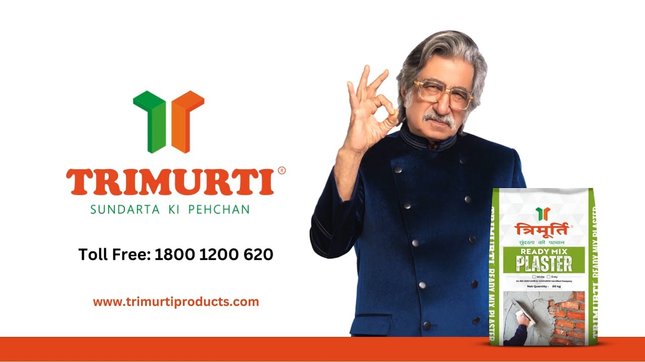 Trimurti | Ready Mix Plaster | Building Materials - YouTube