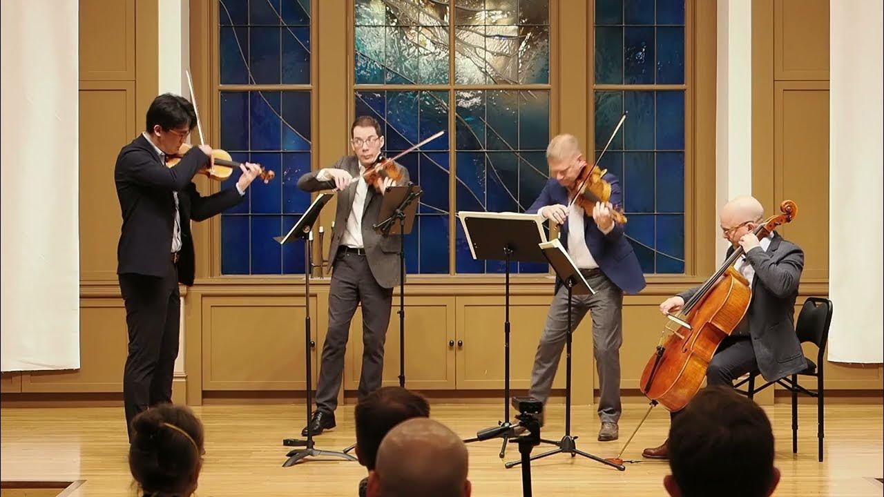Mozart String Quartet in d minor K. 421 - Quatuor Sauternes - YouTube