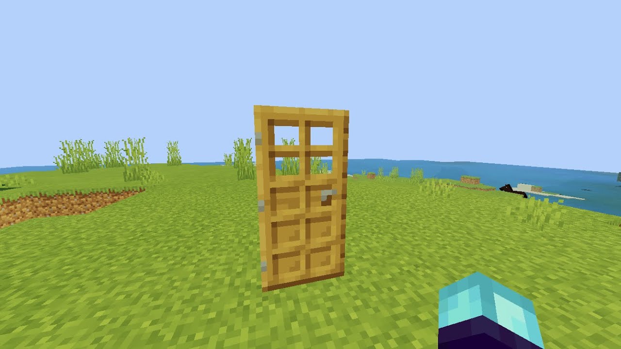 Opening Minecraft Doors For 43 Seconds Straight - YouTube