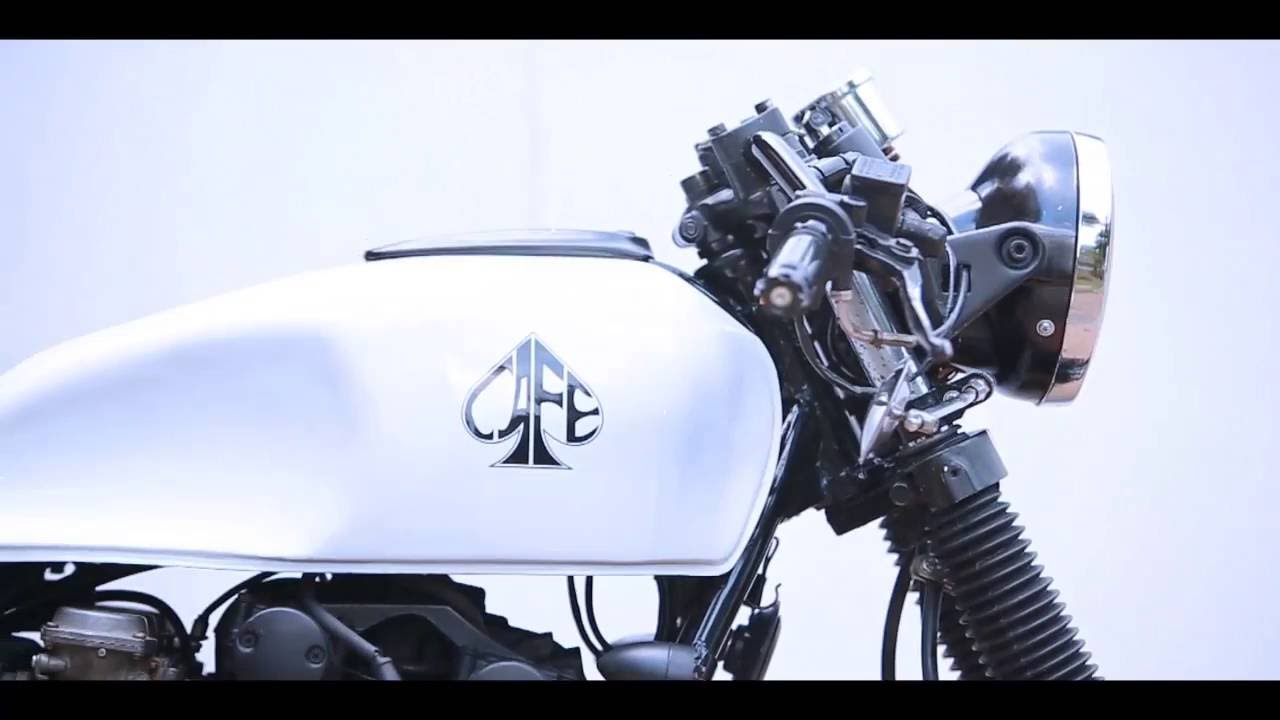 Suzuki GS550 Cafe Racer - YouTube