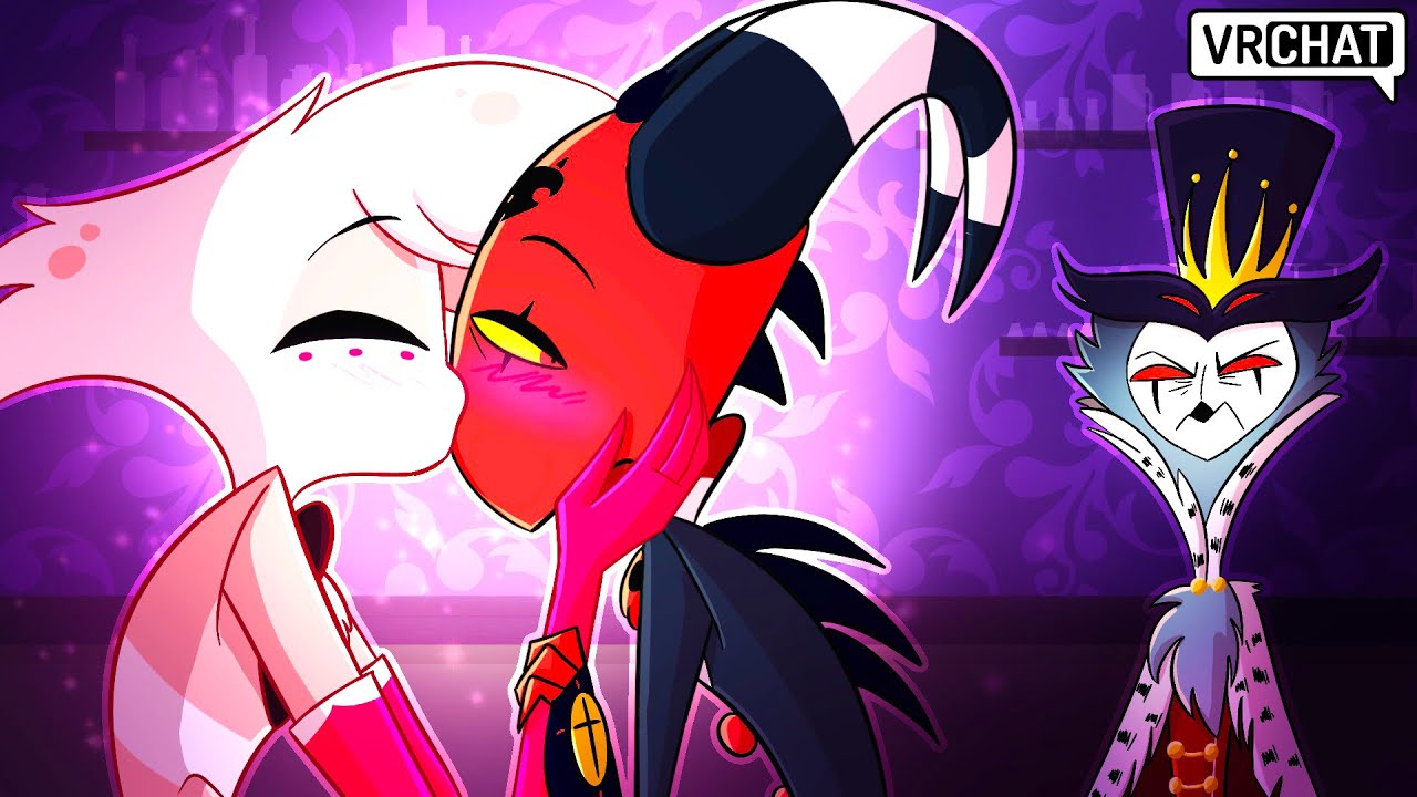 BLITZO Makes STOLAS Jealous in Hazbin Hotel in VRChat - YouTube