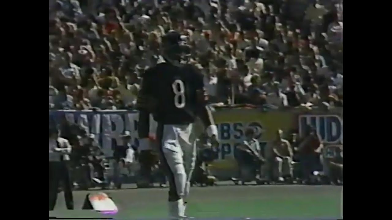 1979 09-30-79 Buccaneers at Bears pt 1 THe first time two Black QBs ...