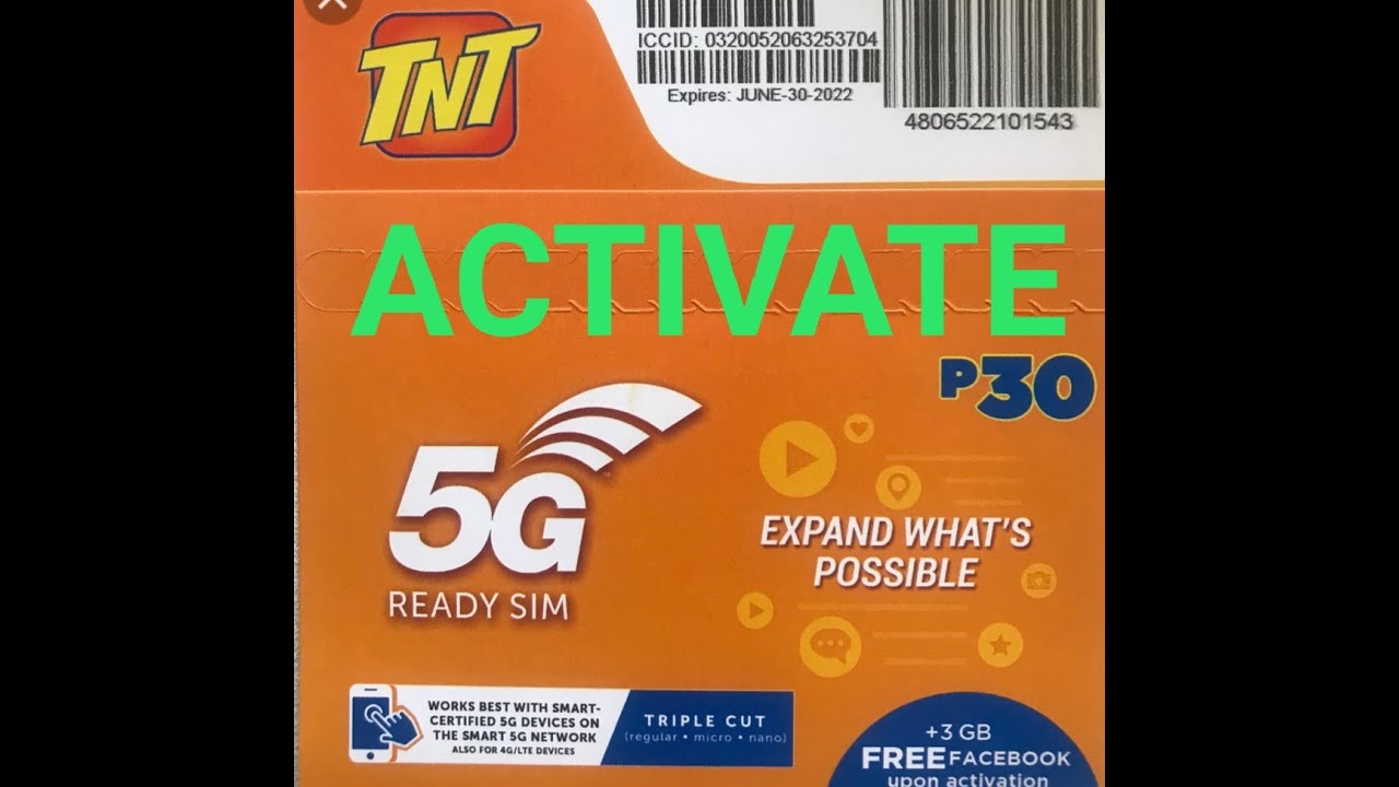 How To Activate TNT 5G SIM EASIEST WAY Philippines YouTube How To Activate TNT 5G SIM EASIEST WAY Philippines YouTube