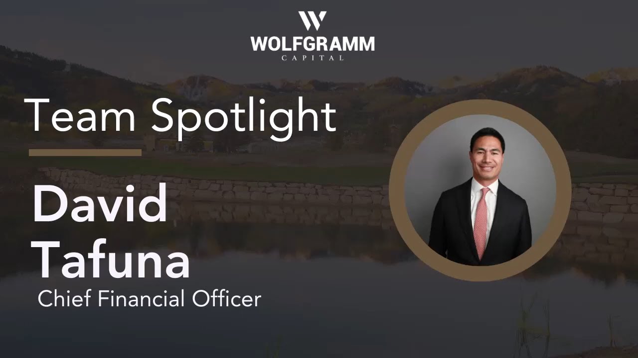 Team Spotlight: David Tafuna (CFO) - YouTube