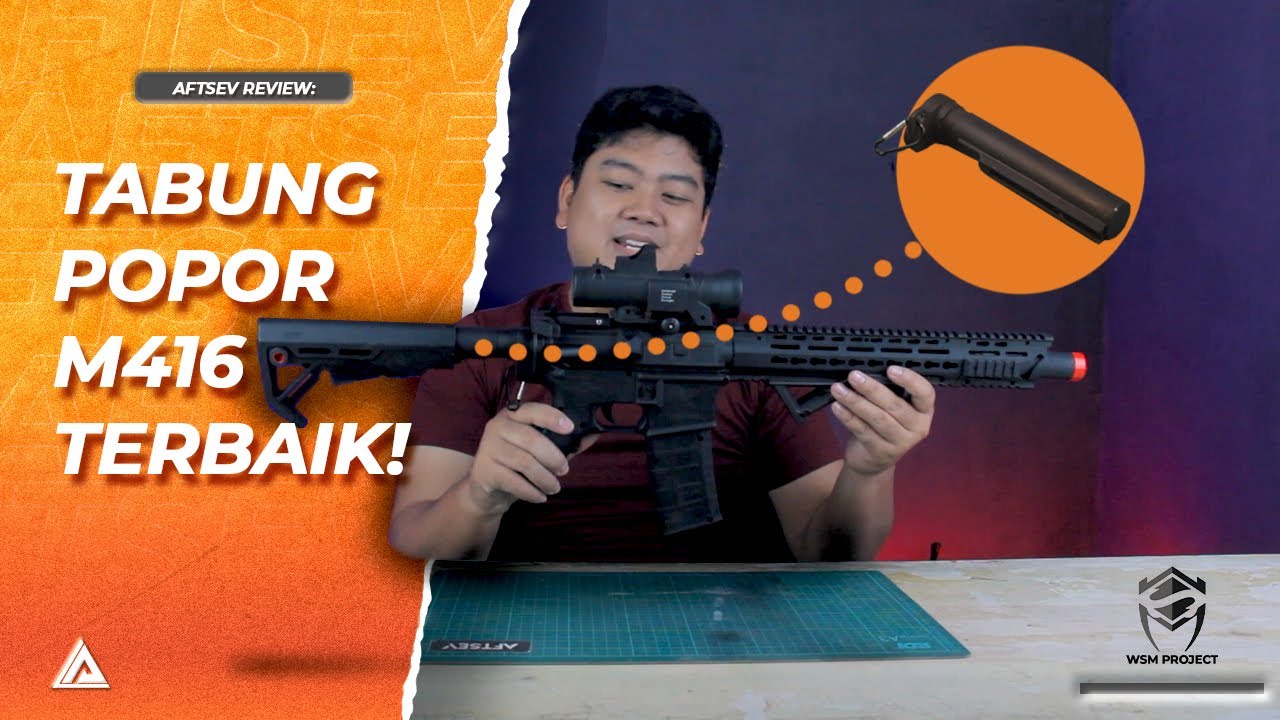 Tabung Popor Terbaik! Buat D'Cobra M416 by WSM Project | Indonesia ...