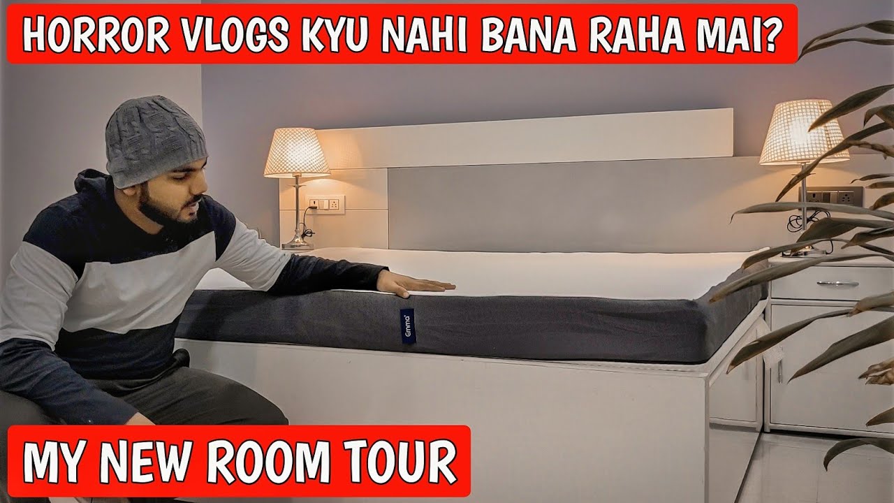 My Room Tour & Update About Horror Vlogs?? 🔥😈 - YouTube