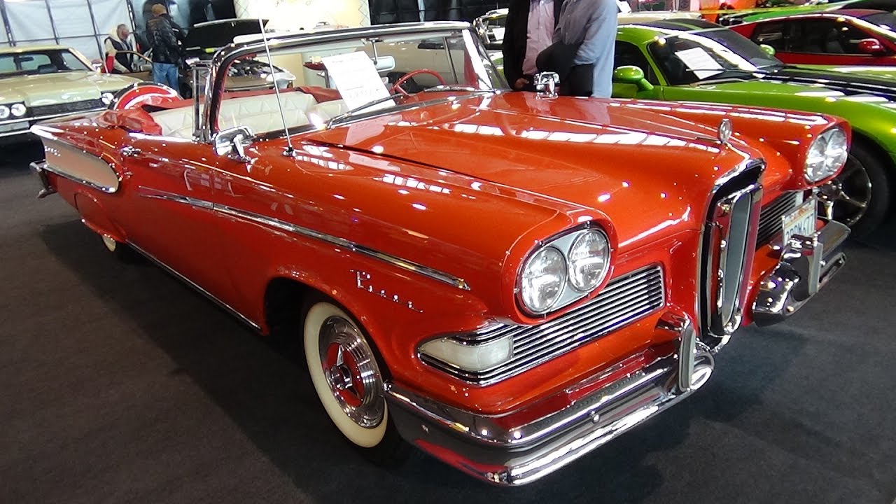 1958 Edsel Pacer Convertible - Exterior and Interior - Retro Classics ...