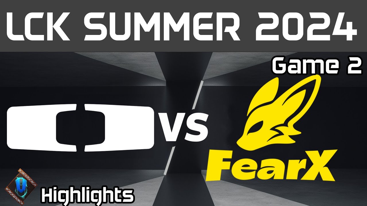 DK vs FOX Highlights Game 2 | LCK Summer W8D2 2024 | Dplus KIA vs BNK FearX by Onivia - YouTube