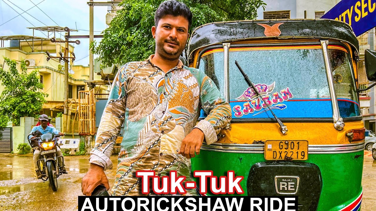 Autorickshaw Ride In INDIA 🛺 Tuk Tuk Ride In INDIA - YouTube