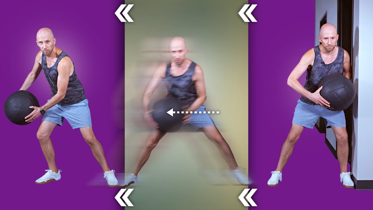 Wall Push Lateral Shuffle Fake Throw - YouTube