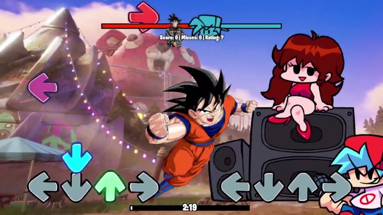 "IS THAT GOKU FROM FNF?!" - YouTube