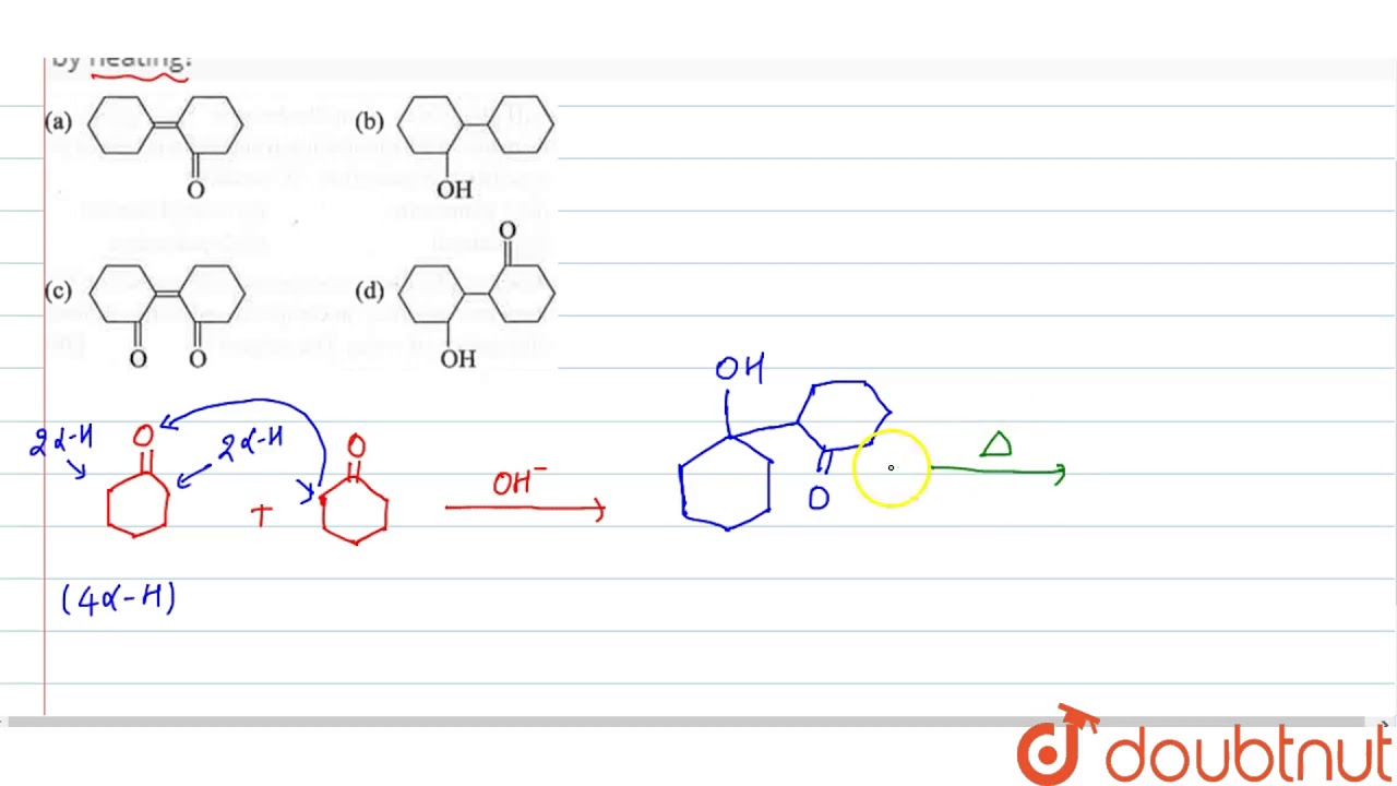 Cyclohexanone Aldol Condensation