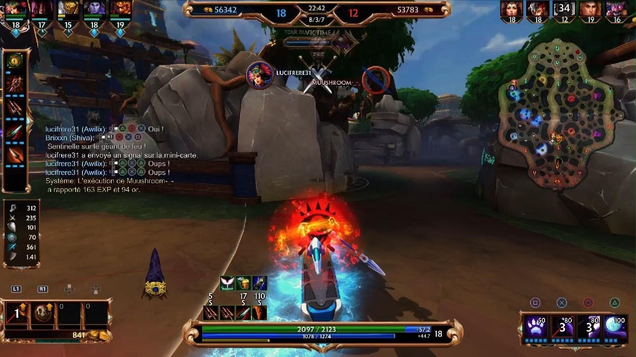 SMITE awilix hard god - YouTube