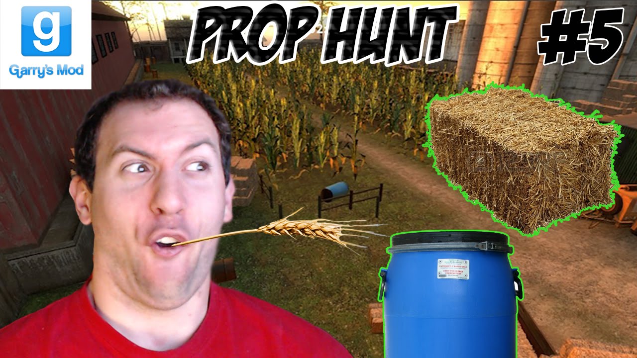 GMod Prop Hunt Part 5: Down on the Farm! - YouTube